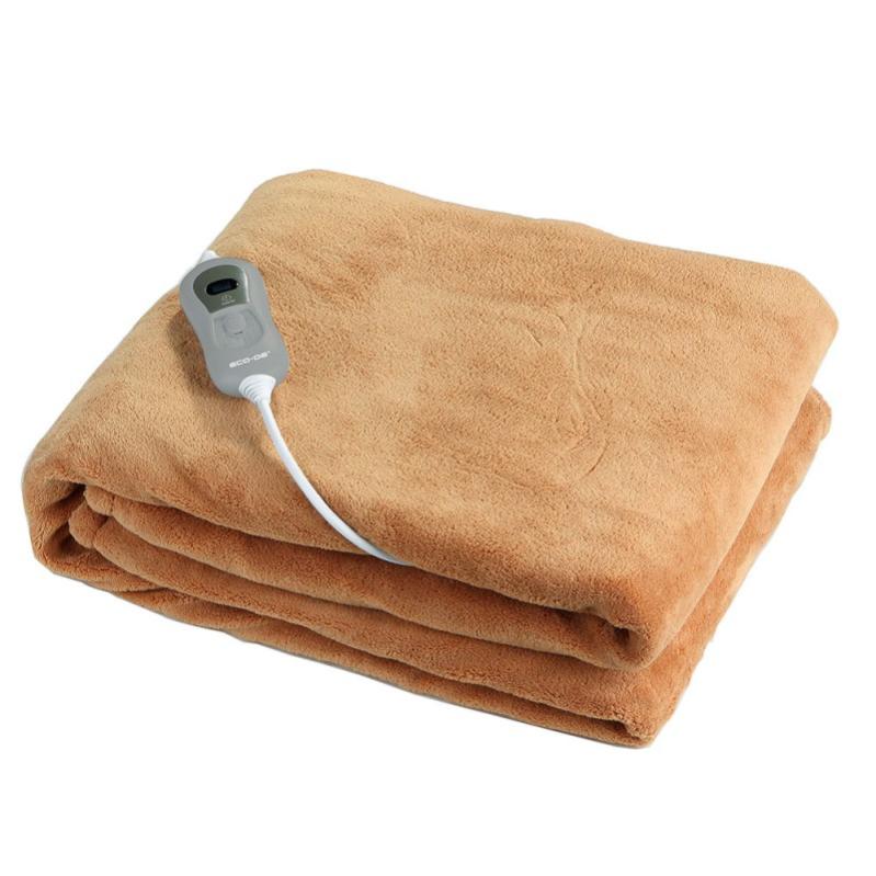 Coperta Termica Elettrica Marrone 180 x 130 cm ECODE ECO-5140 | Leroy ...