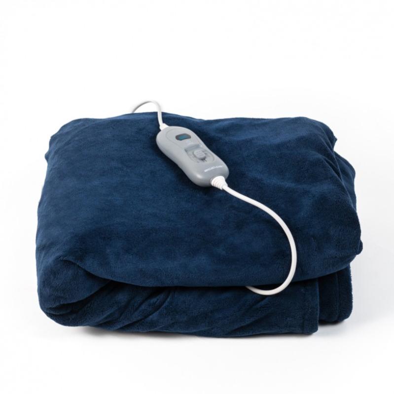 Coperta Termica Elettrica Blu 180 x 130 cm ECODE ECO-5150 | Leroy Merlin