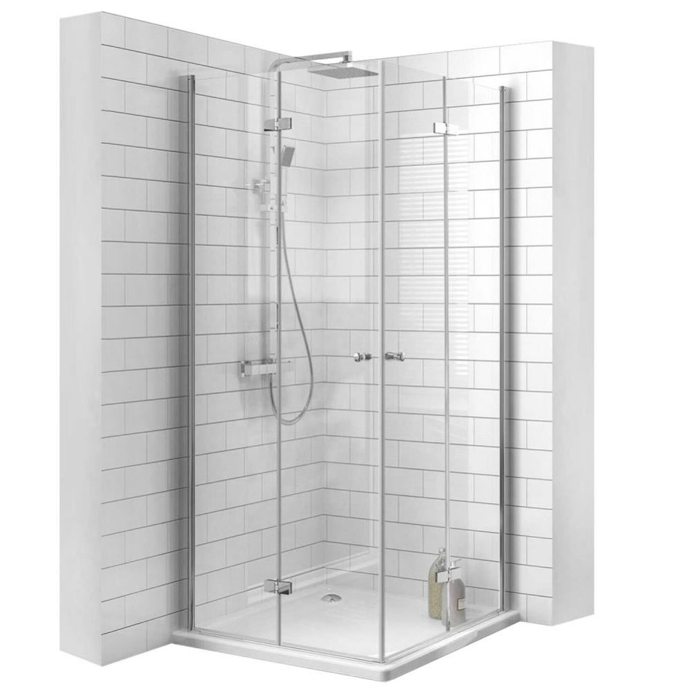 CABINA DOCCIA CALANI ORION CHROME 80x80 | Leroy Merlin