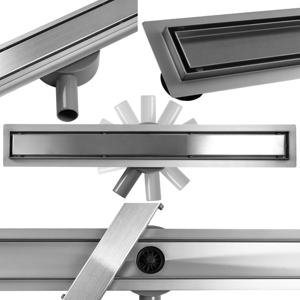 CANALINA DI SCARICO CALANI ECO360 CHROME 60 | Leroy Merlin