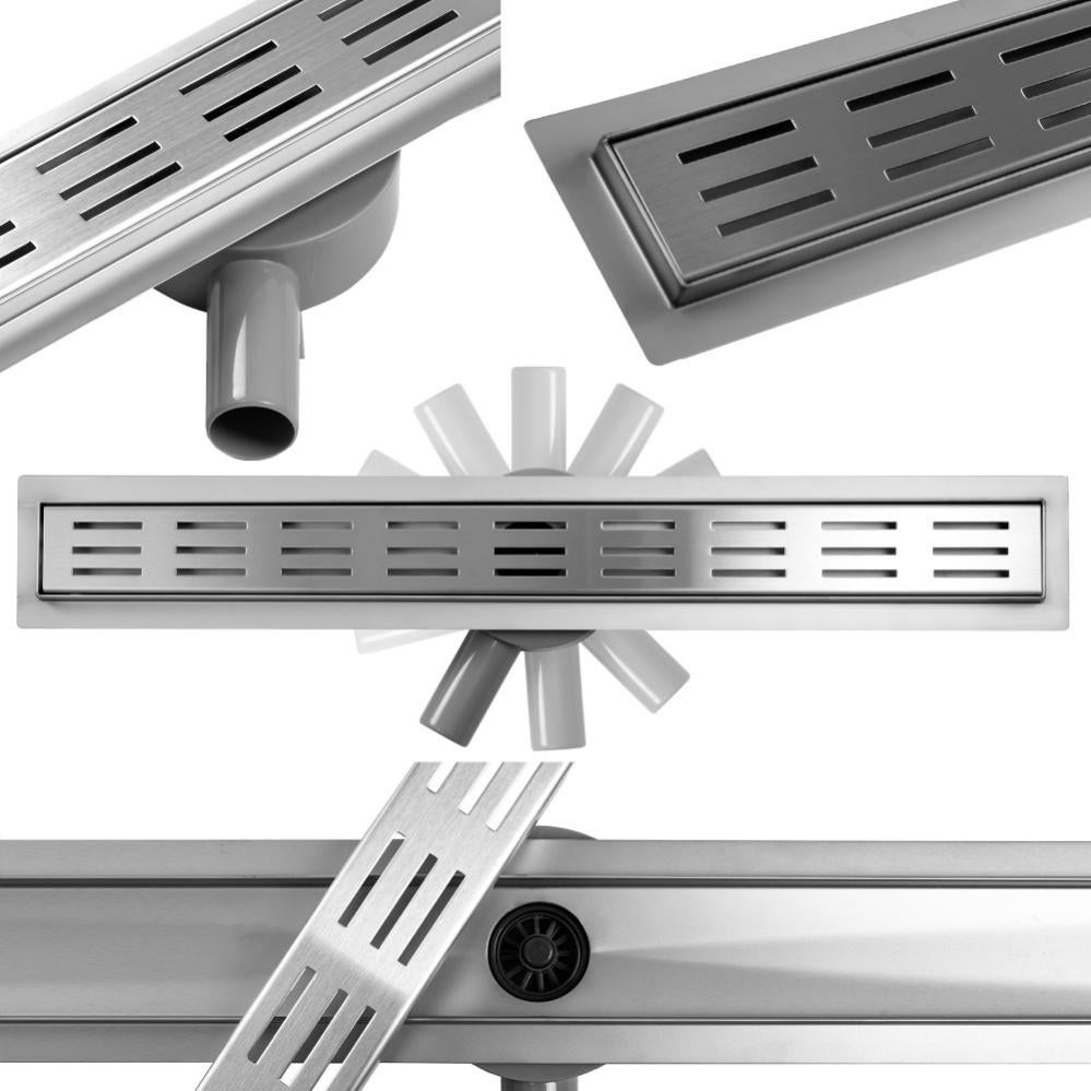 CANALINA DI SCARICO CALANI LINEA360 CHROME 70 | Leroy Merlin