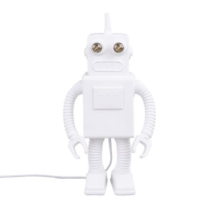 ROBOT LAMP-Lámpara para colocar sobre porcelana H40,5cm | Leroy Merlin