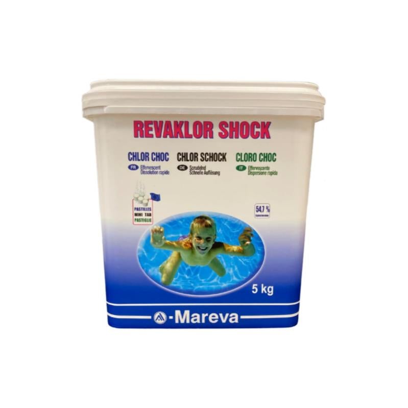 Pastilles de chlore MAREVA Revaklor Shock - 20 g - 5 kg - 100229U ...