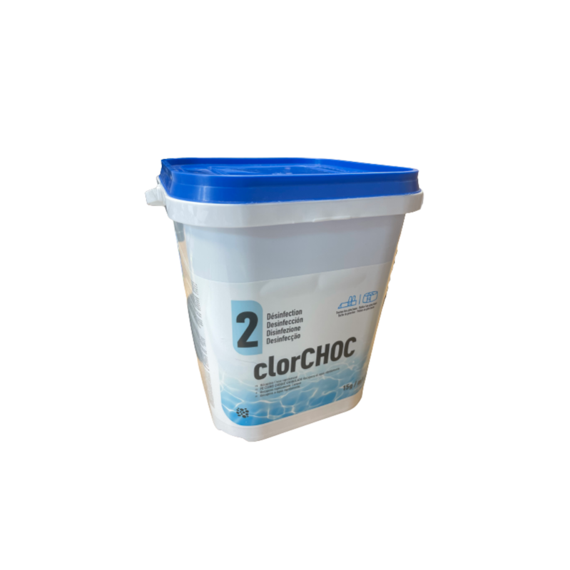 Seau de 5kg de Chlore Granulé CLORCHOC pour Piscine - 90020 | Leroy Merlin