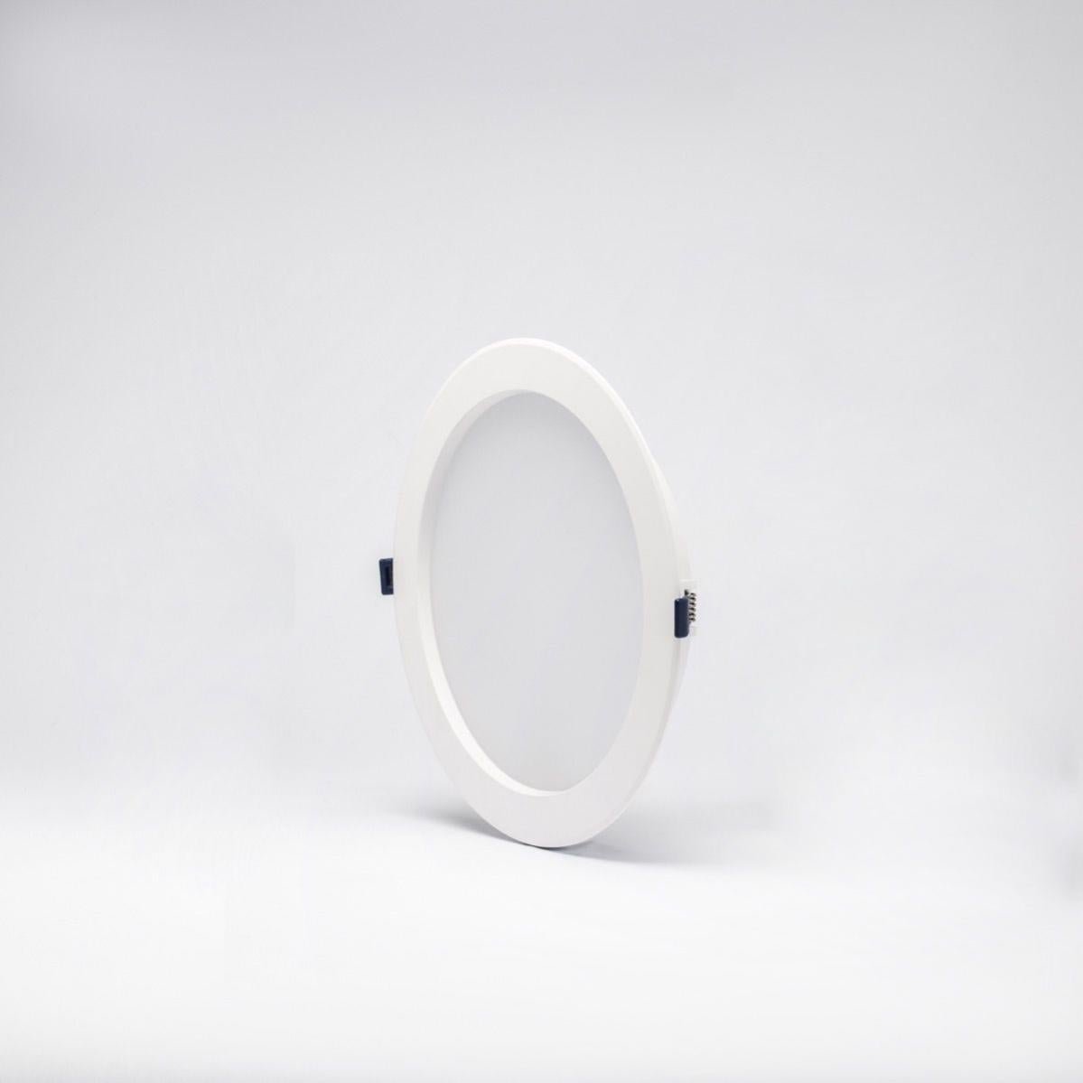 THREELINE DOWNLIGHT ECO25W BLANC LED ECO 25W ROND BLANC NEU | Leroy Merlin