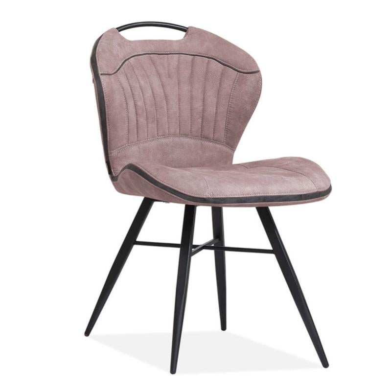 Chaise de salle à manger Splash Max en tissu - 4 coloris possibles - L ...
