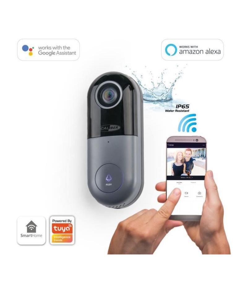 CALIBER Visiophone intérieur et extérieur wifi | Leroy Merlin
