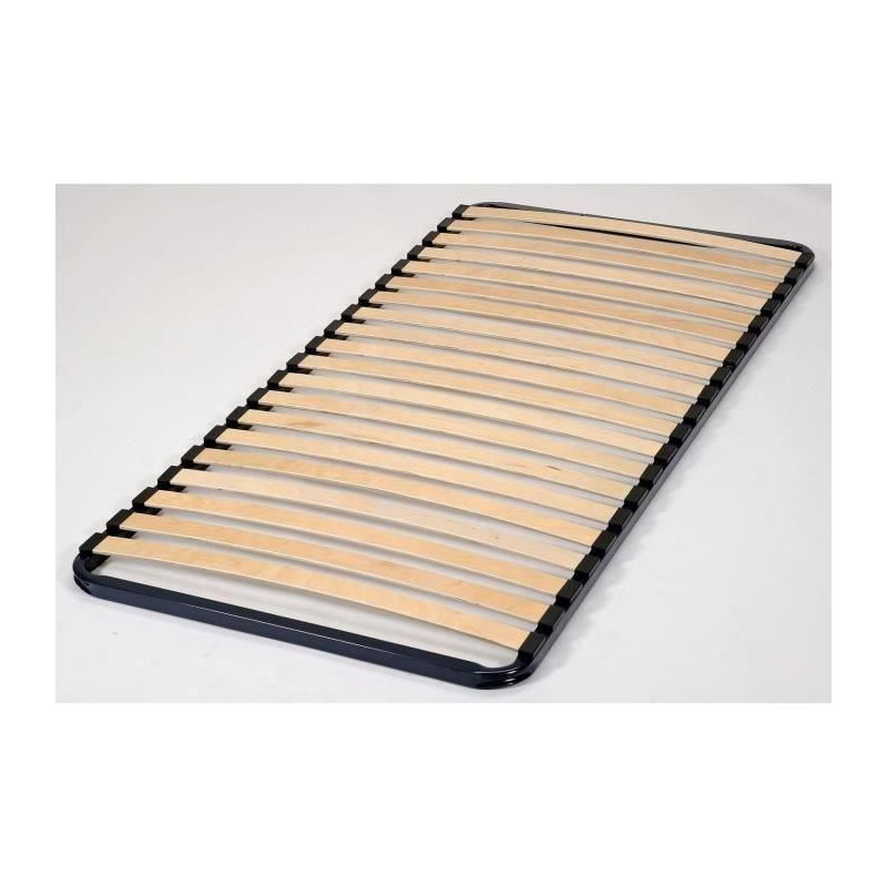 Base letto 90 x 190 - Acciaio blu notte - FINLANDEK Loysa | Leroy Merlin