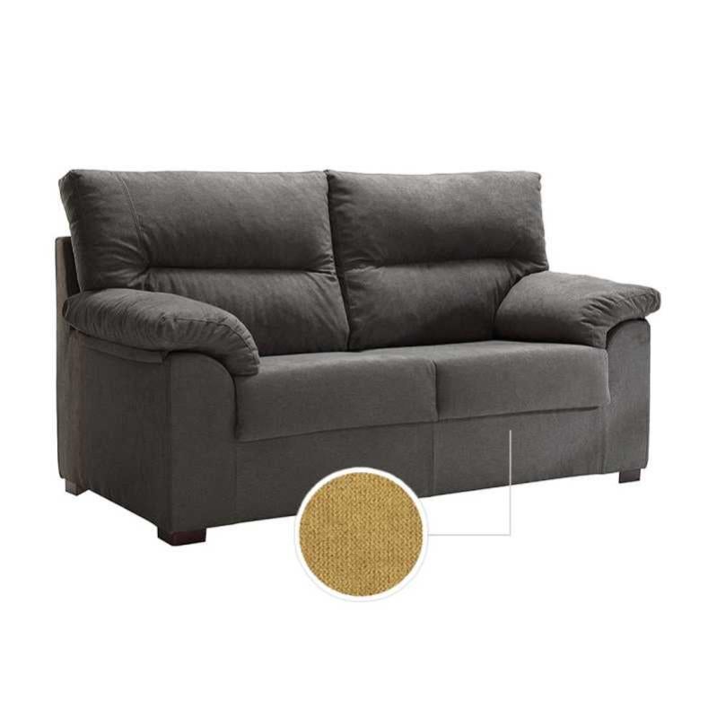 Sofa Marco (color: Ocre - Plazas Sofás: 3 Plazas) | Leroy Merlin