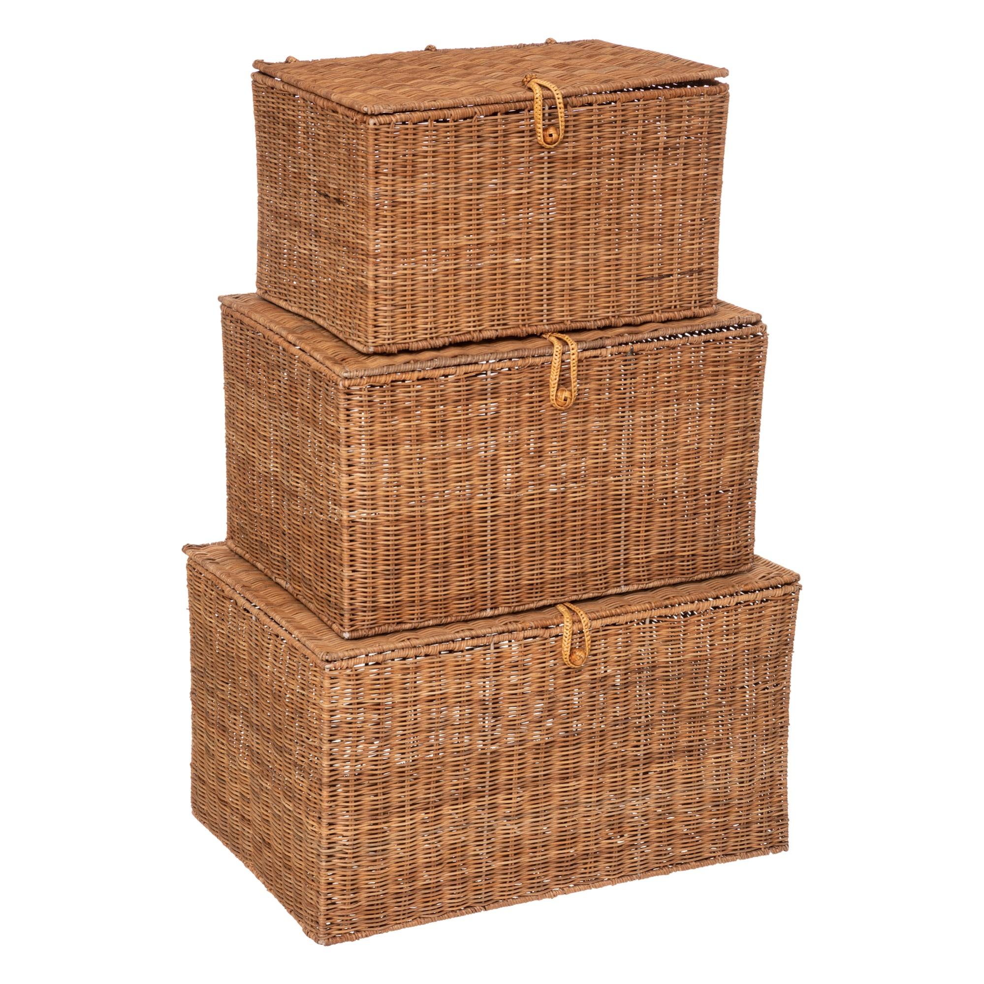 Baúl "Carmen" di Ratán Natural X3 | Leroy Merlin