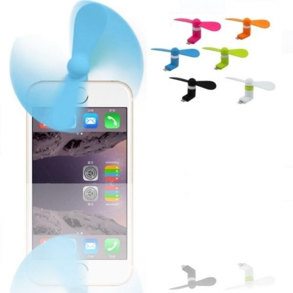 Trade Shop - Mini Ventilatore Usb Universale Smartphone Tablet ...