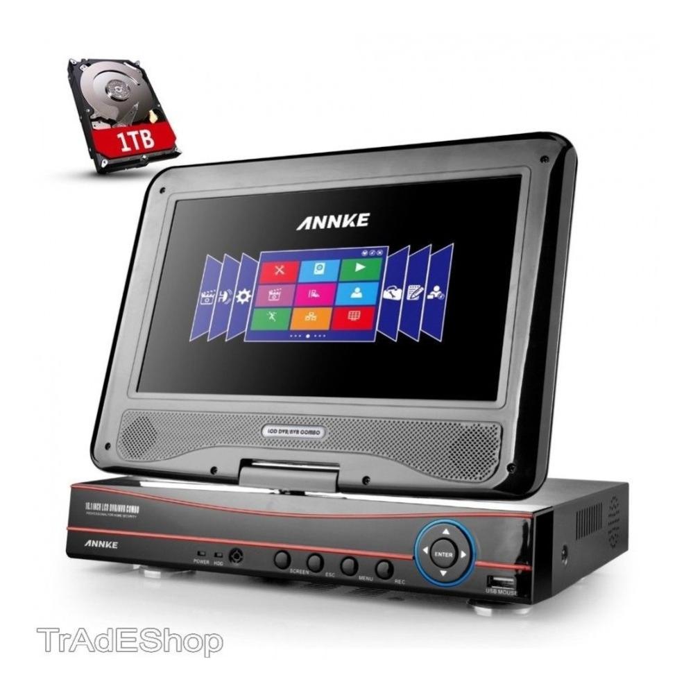 Trade Shop - DVR NVR COMBO AHD VIDEOSORVEGLIANZA 4 CH CANALI SCHERMO ...