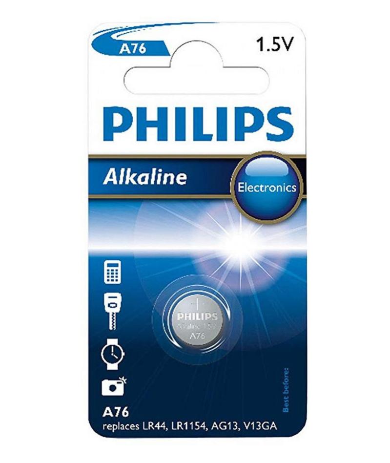 Philips LR44 -A76 Blister de 1 | Leroy Merlin