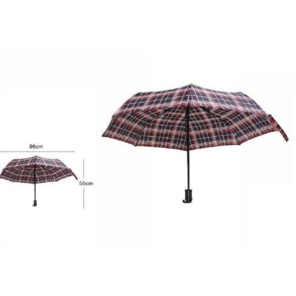 Trade Shop - Ombrello Ombrellino Quadroni Con Manico Elegante Tascabili ...