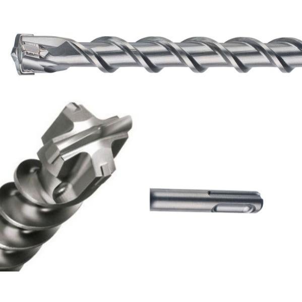 Trade Shop - Punta 4 Tagli Per Muro Sds Max / Plus Da 600 / 800 / 1000 ...