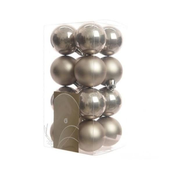 Trade Shop - 16 Palline Decorative Per Addobbi Albero Di Natale ...