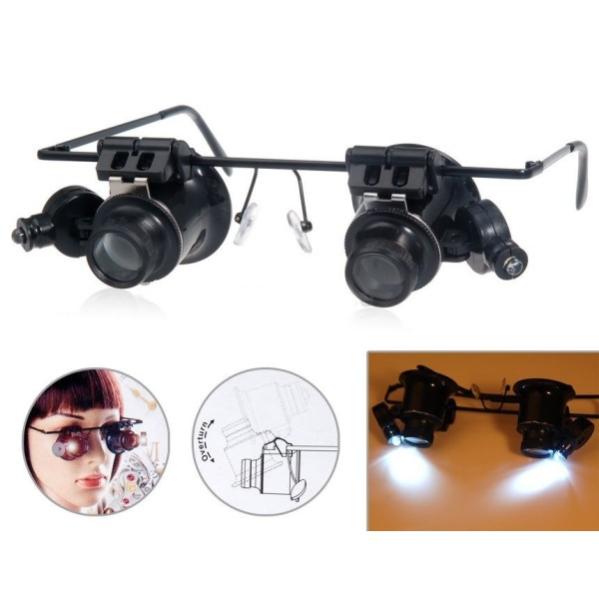 Trade Shop - Occhiali Lente Ingrandimento 20 X Di Precisione Oculari 4 ...