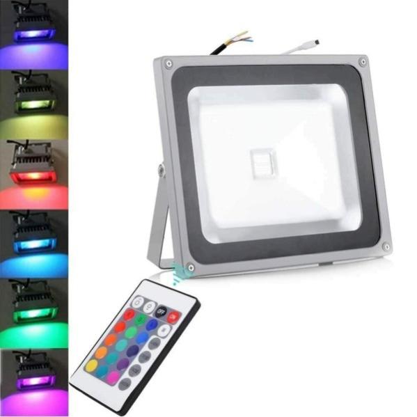 Trade Shop - Faro Faretto Led Rgb Esterno Giardino Faretti Led Colorati ...