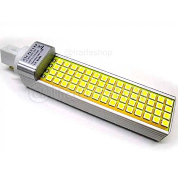Trade Shop - Lampada Led Plc G24 220v 12w Smd 5050 Bianco 6500k Freddo ...