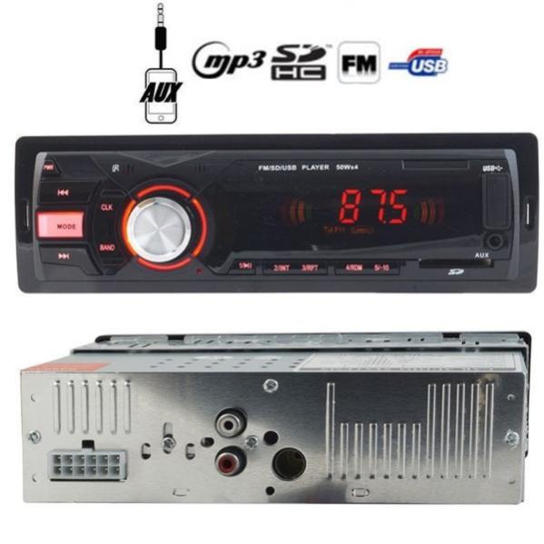 Trade Shop - Autoradio Stereo Per Auto Usb Sd Aux Deh-4101 1 Din Con ...