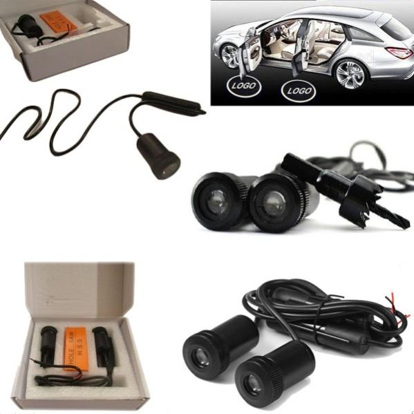 Trade Shop - Coppia Faretti A Led Cortesia Sottoporta Per Auto Luci Led ...