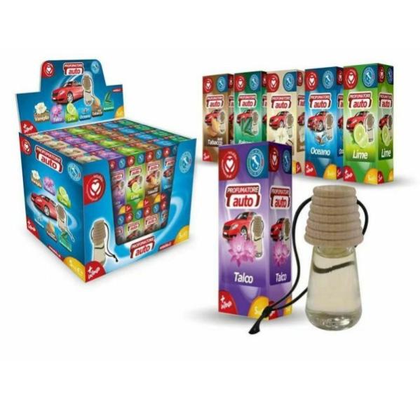 Trade Shop - Set 48pz Boccetta Profumatore Profumo Deodorante Auto 5ml ...