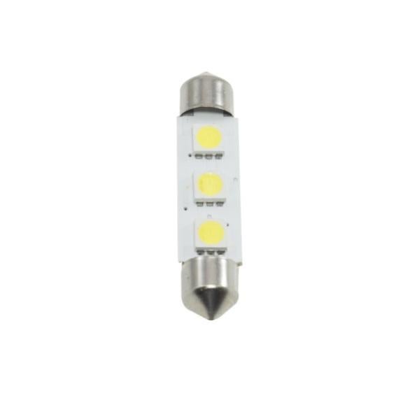 Trade Shop - Coppia Lampadina Siluro A Led Smd 5050 4.3mm Rricambio ...