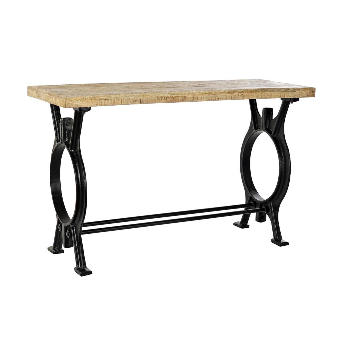 Ingresso DKD Home Decor Naturale Nero Metallo Vintage Legno di mango ...