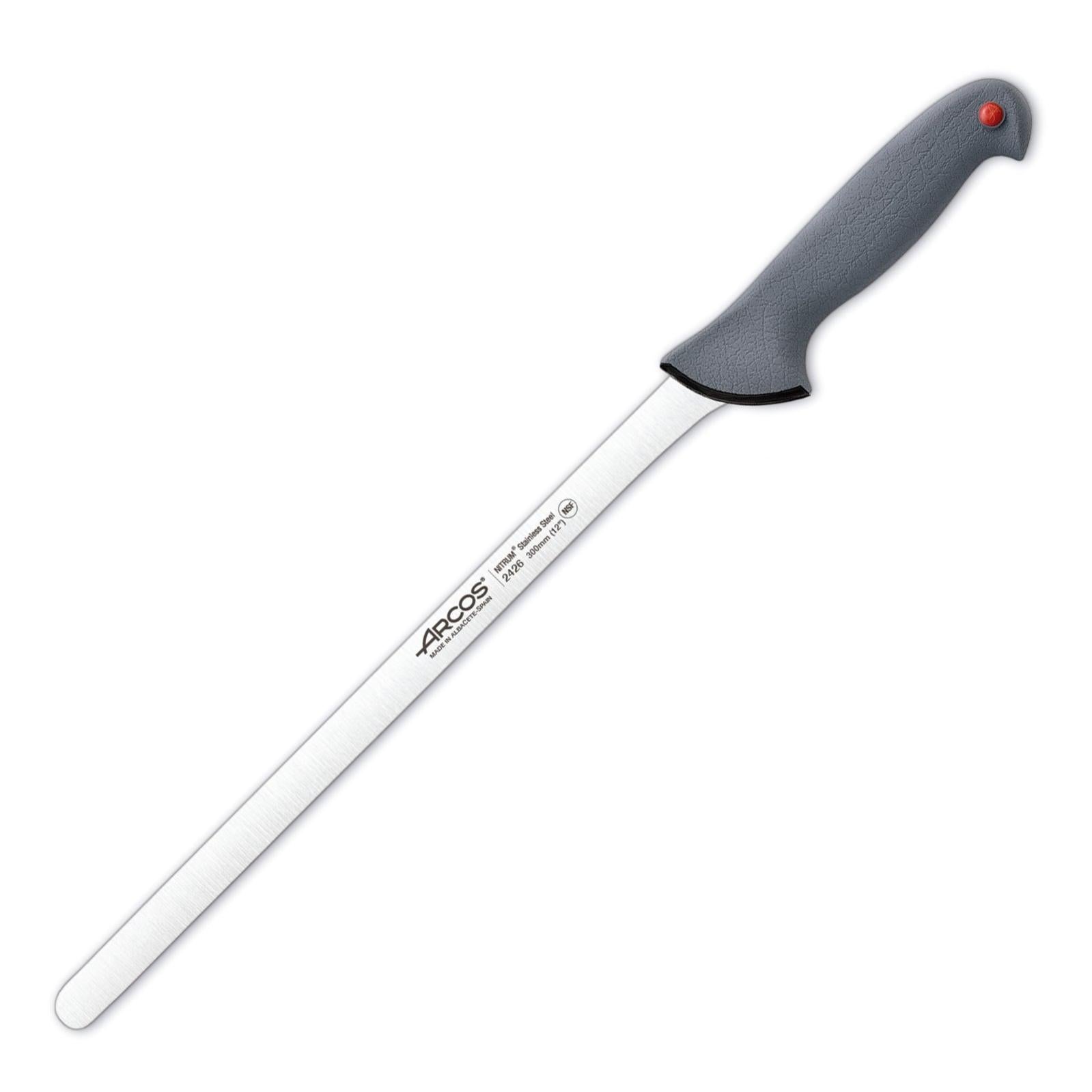 Coltello per prosciutto Arcos Colore - Prof 242600 in acciaio inox ...