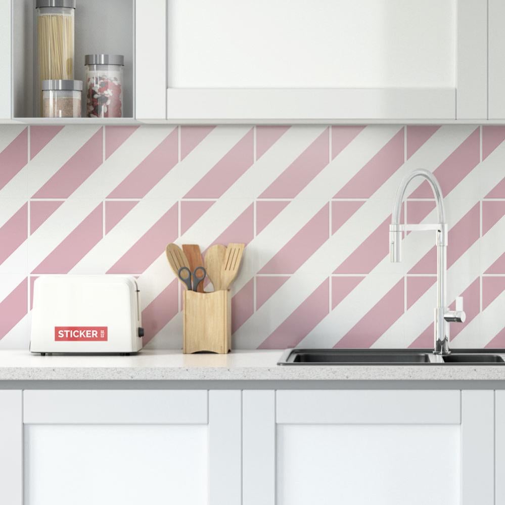 Stickers Carreaux Vintage - 20x20cm | 24 Carreaux | Leroy Merlin