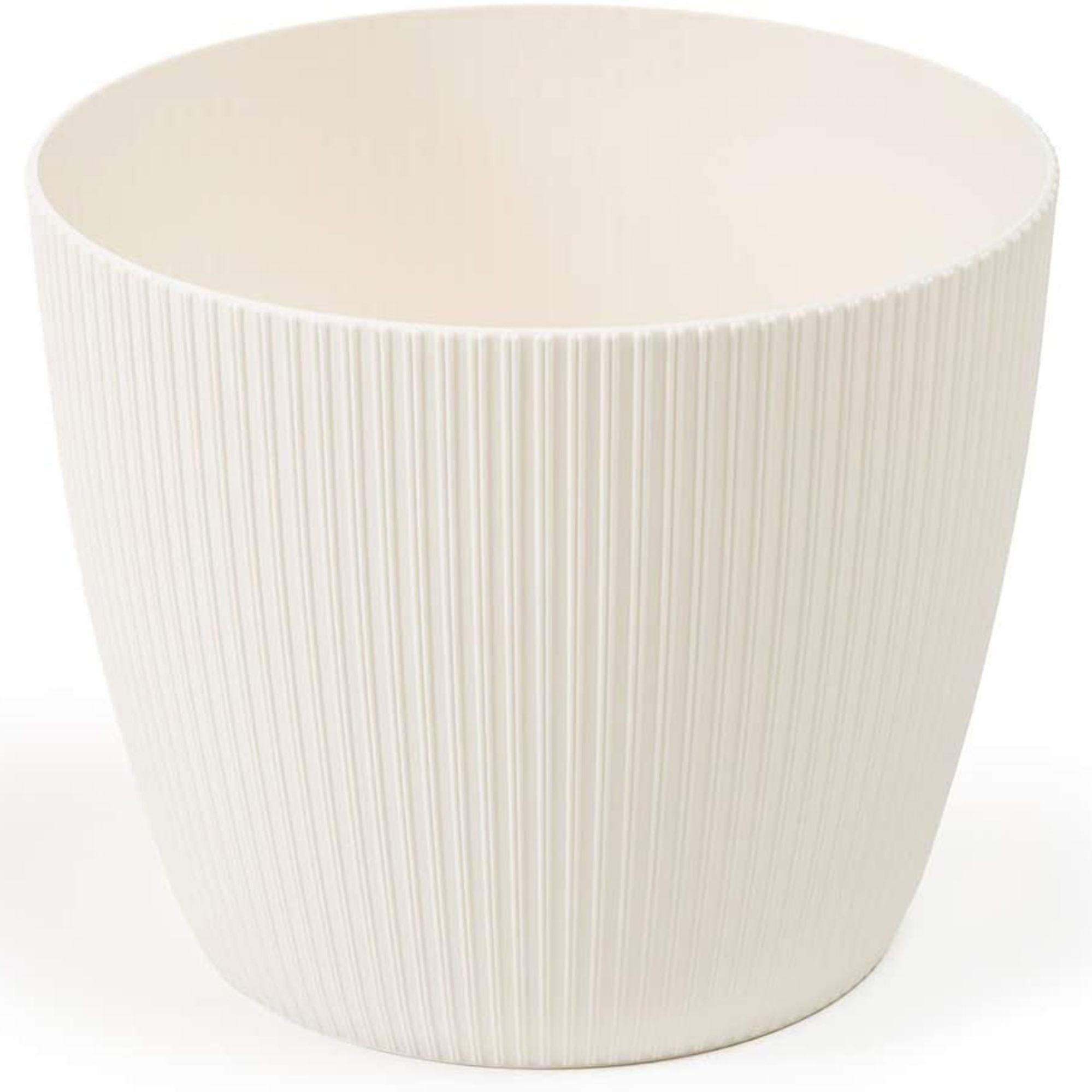 Macetero MAGNOLIA JUMPER 260 mm - Crema | Leroy Merlin