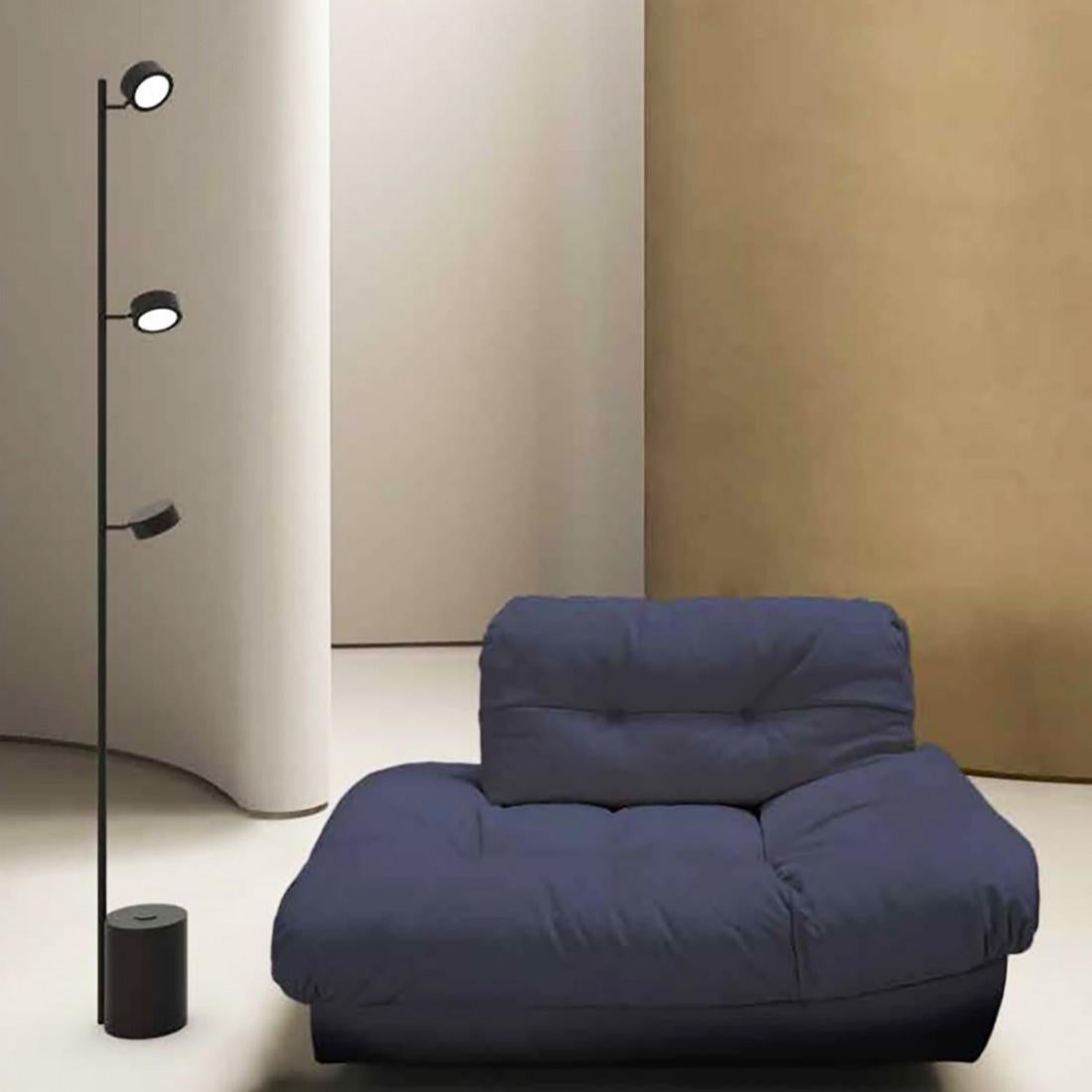 Piantana moderna sikrea point p n 7357 gx53 led metallo lampada terra orientabile | Leroy Merlin