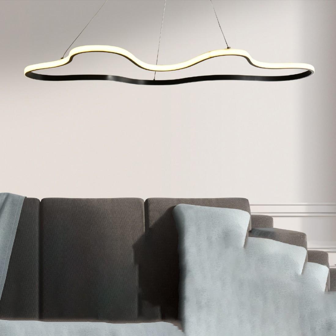 Lampadario led sikrea clara s 33267 33236 alluminio sospensione moderna ...