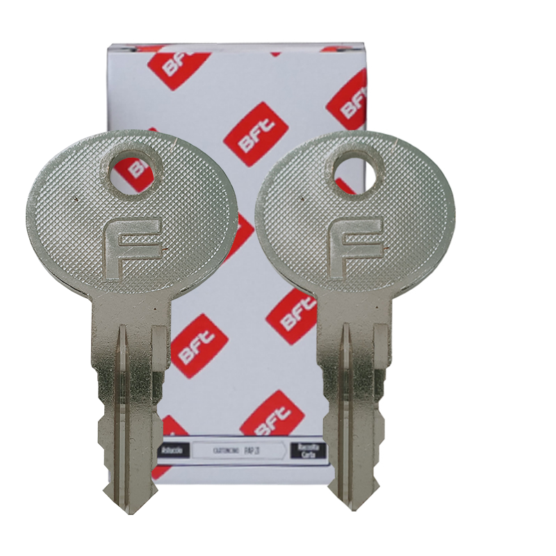 Clé de déverrouillage BFT N°107 lot de 2 - BFT | Leroy Merlin