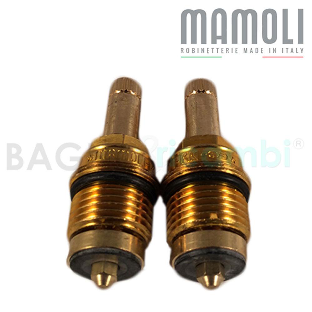 Ricambio coppia vitoni rubinetto da 1/2" asta 23mm Mamoli 3V | Leroy Merlin