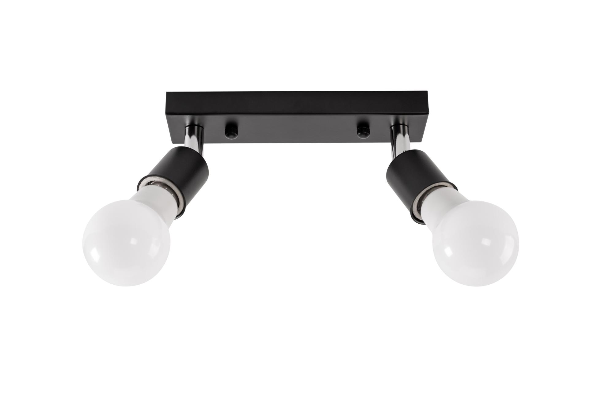 PLAFONIERA APP696-2C SPOTLIGHT NERO | Leroy Merlin