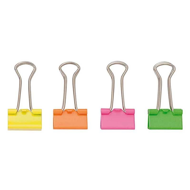 12 pinces double clip fluo 25 mm - Rico Design | Leroy Merlin