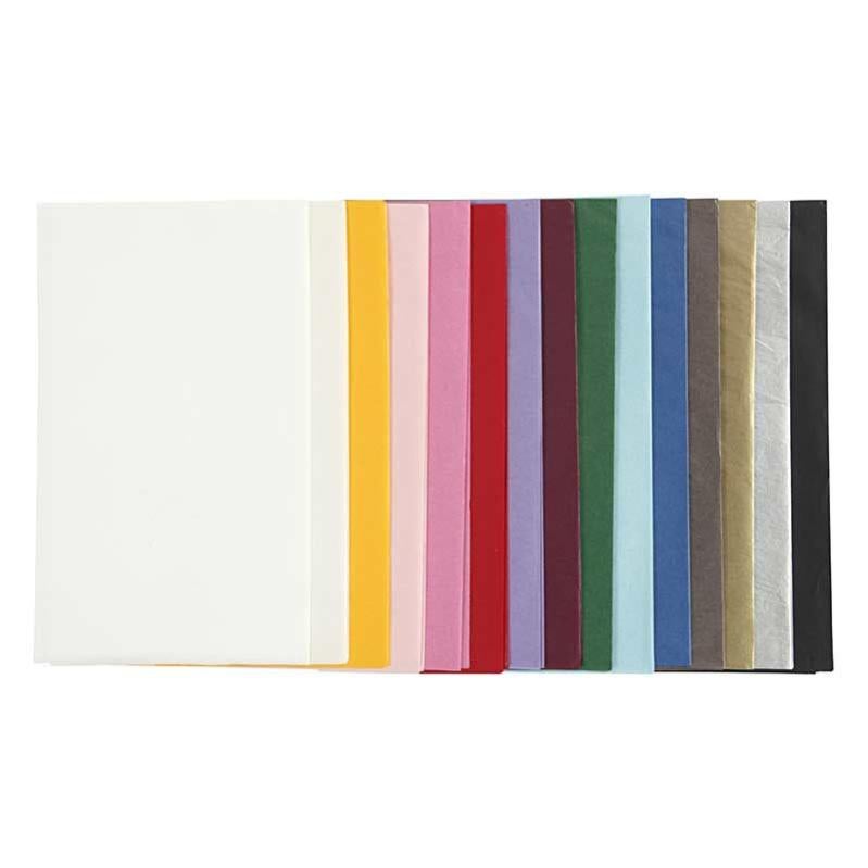 Carta seta multicolore 50 x 70 cm - 30 fogli | Leroy Merlin