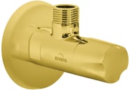 Laiton Or 1 2 X 1 2 Vanne D angle Eau Tuyau Soupape Coupure Robinet