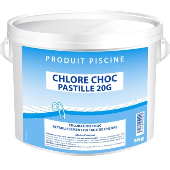 Chlore choc easySelect en pastilles de 20 g - 5 kg - | Leroy Merlin