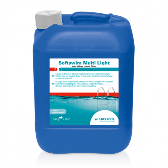 Oxygène actif liquide Bayrol Softswim Multi Light - 10 L - 10 kg ...