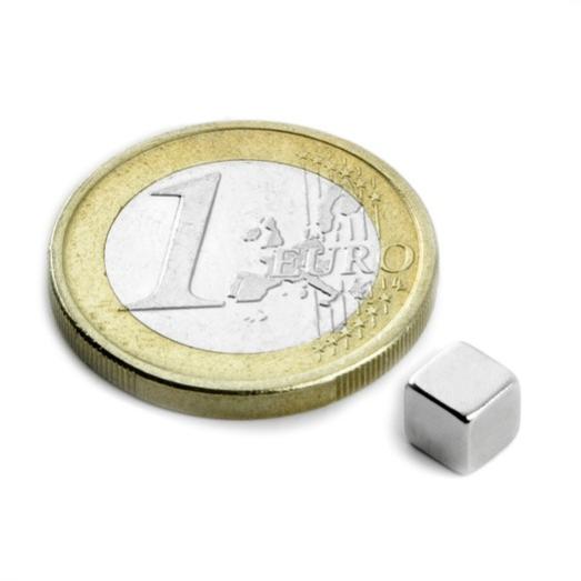Lot De 30 Aimants Cubes En Néodyme 5x5x5mm | Leroy Merlin