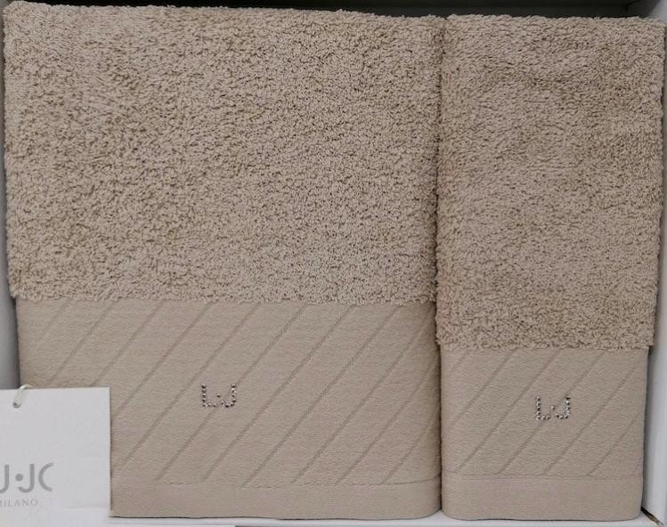 Liu Jo Set Asciugamani 1+1 con Swarovski Diagonal LB788B S32 | Leroy Merlin