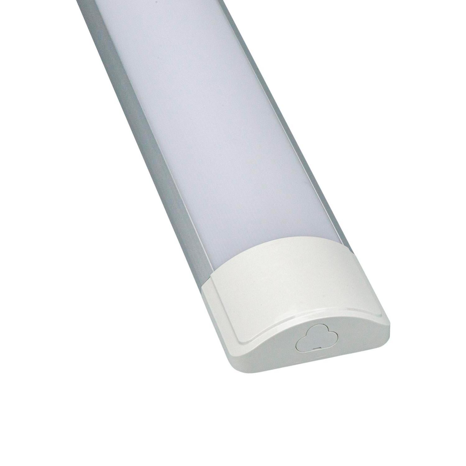 Regleta LED integrado 36W 6000K BLADE PRO+ conexión ambos lados 120CM ...