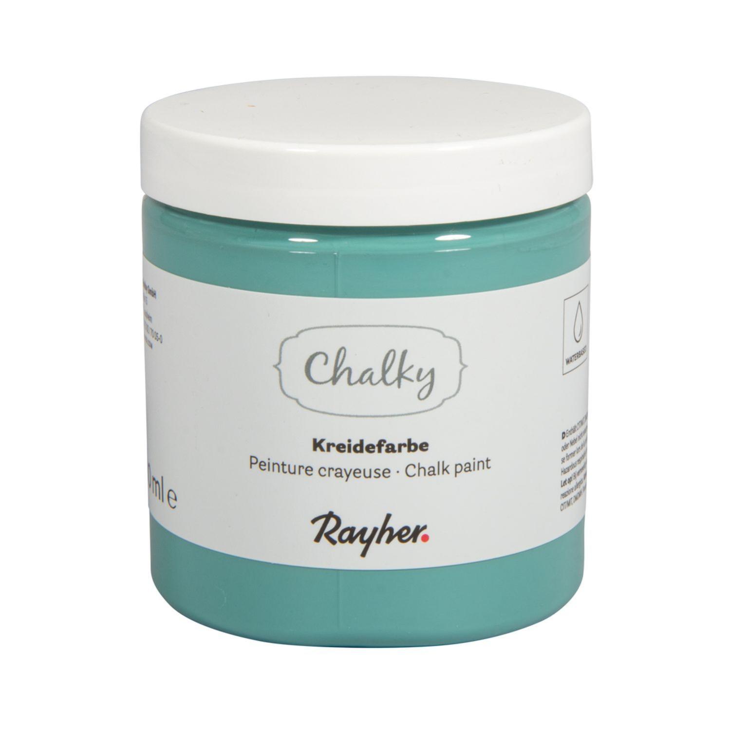 Peinture Craie Vert marin - Chalky Finish - 230 ml - Rayher | Leroy Merlin