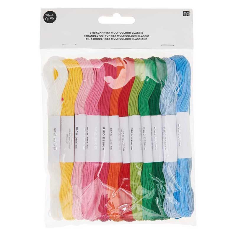 24 fili da ricamo in cotone - Multicolore | Leroy Merlin