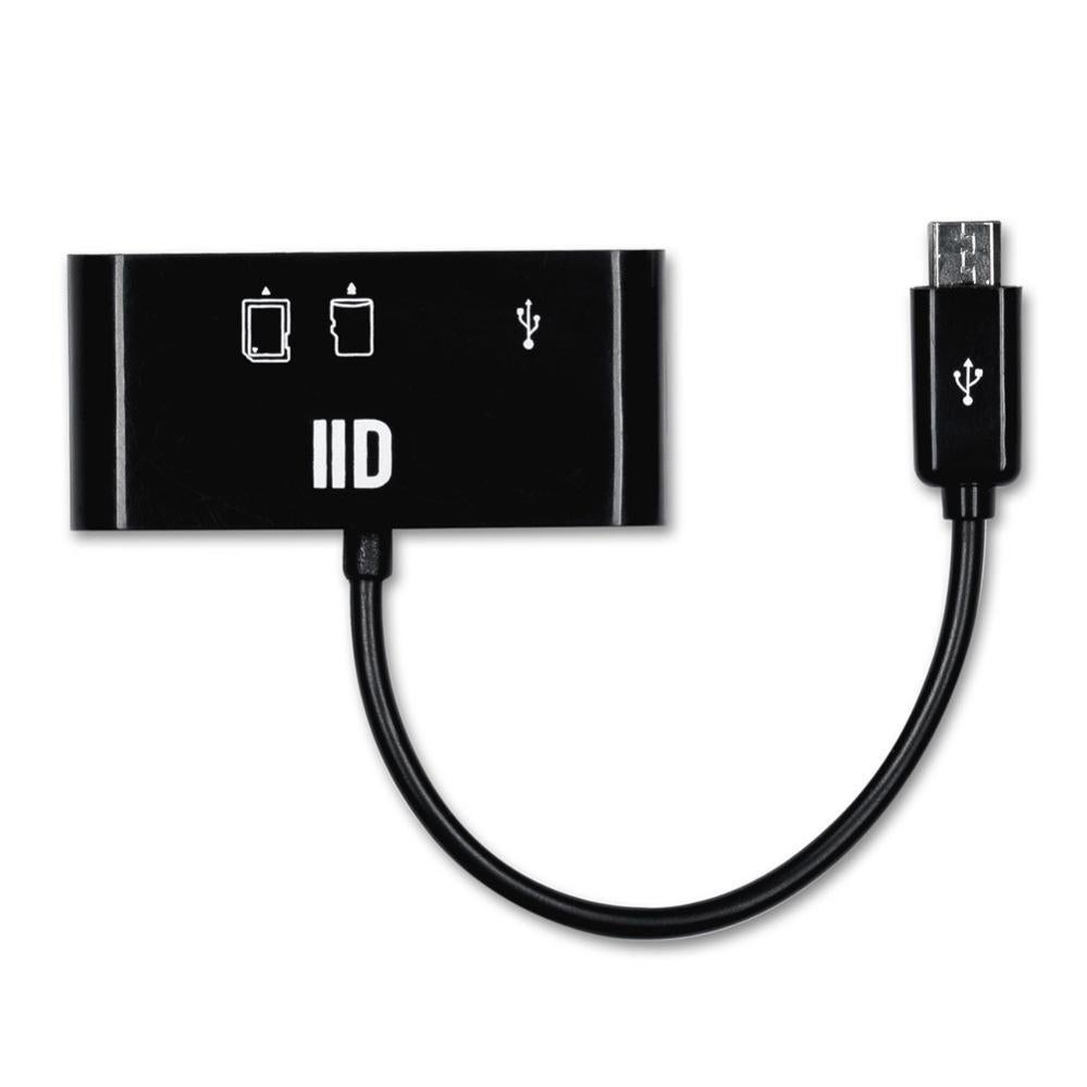 Lecteur de cartes SD microSD port micro USB | Leroy Merlin