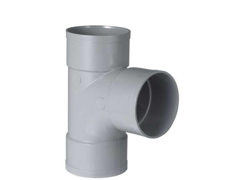 Tee 87.30° In Pvc Da incollare, Femmina / Femmina, D.40 | Leroy Merlin