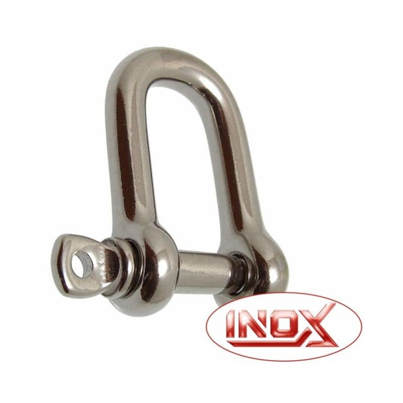 Manille droite forgée - inox | Leroy Merlin