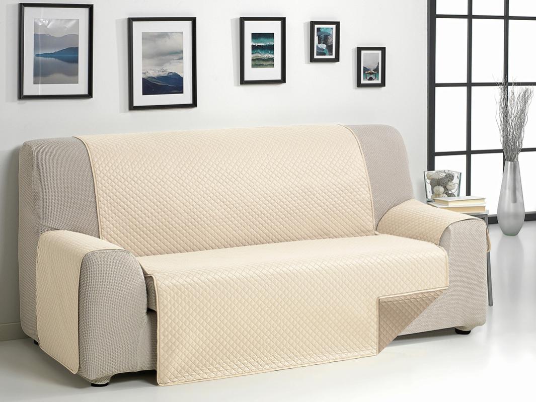 Valentia Home Cubre Sofá Acolchado Reversible Rombo 3 Plazas color ...